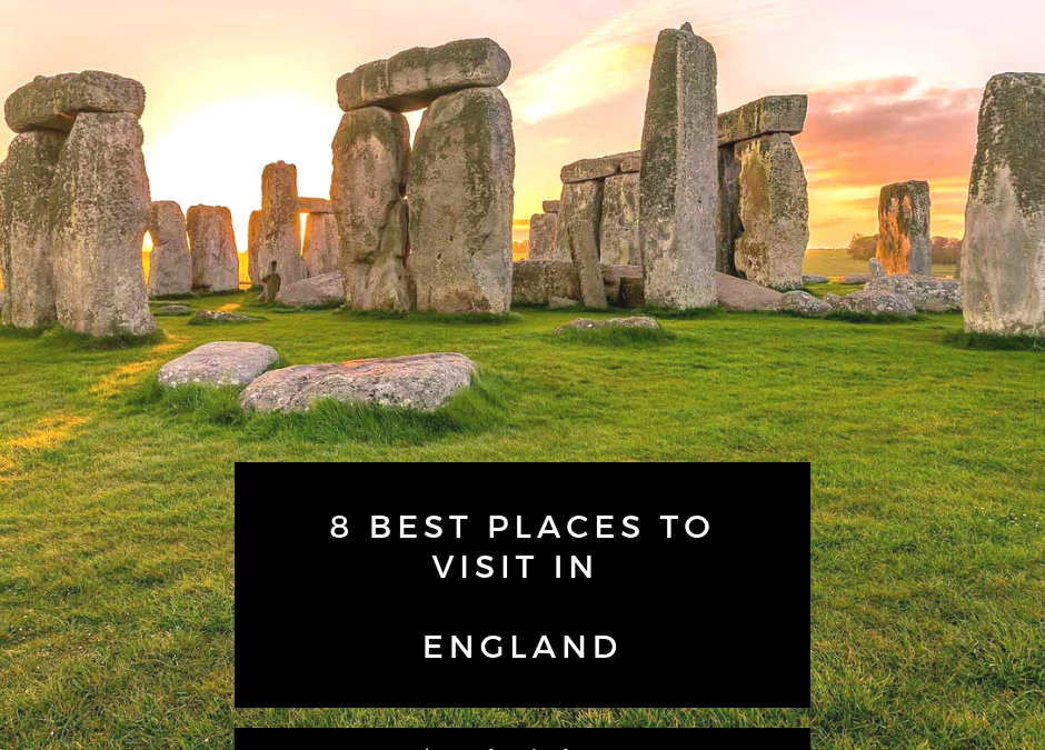 8 Best Places To Visit In England Travel Mind Map Bookomap